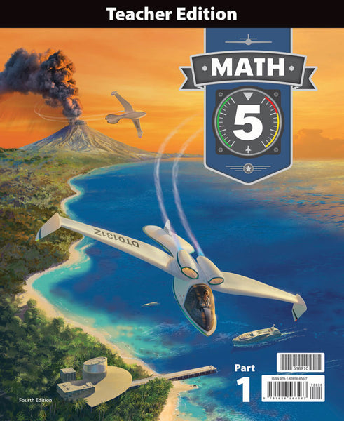 BJU Press Math 5 Teacher Edition, 4th Ed | R.O.C.K. Solid Home School Books