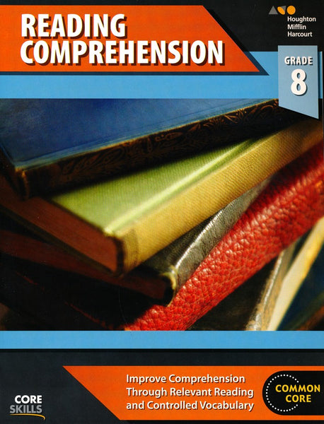 Steck-Vaughn Core Skills Reading Comprehension Grade 8 Workbook | R.O.C.K. Solid Home School Books