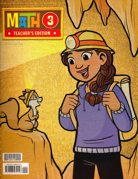 BJU Press Math 3 Teacher's Edition, 4th Edition | R.O.C.K. Solid Home ...