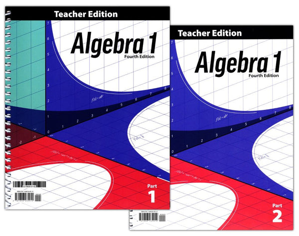 BJU Press Algebra 1 Teacher Edition, 4th Edition | R.O.C.K. Solid Home ...