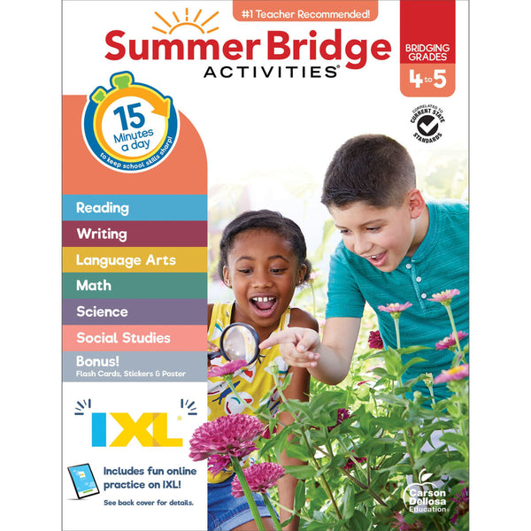 Summer Bridge Activities: Bridging Grades 4 - 5 | R.O.C.K. Solid Home ...