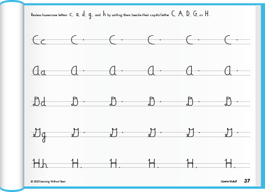 Cursive Kickoff 2025 Student Workbook (Grade 2) - Handwriting Without ...