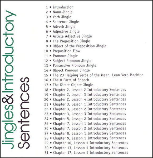 Shurley English Level 3 Introductory CD (Grade 3) | R.O.C.K. Solid Home ...