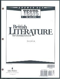 BJU Press British Literature Test Answer Keys, 2nd Ed. | R.O.C.K. Solid ...