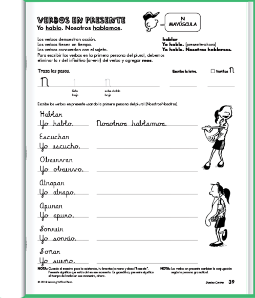 Domino Cursiva (Can-Do Cursive 2022 Student Workbook in SPANISH) (Grade ...