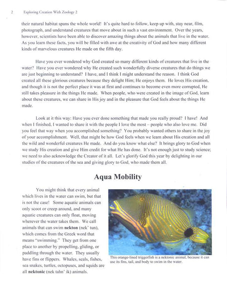 Exploring Creation with Zoology 2: Swimming Creatures of the Fifth Day ...