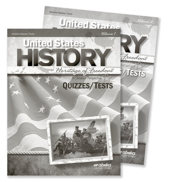 Abeka United States History: Heritage of Freedom Quiz and Test Book ...