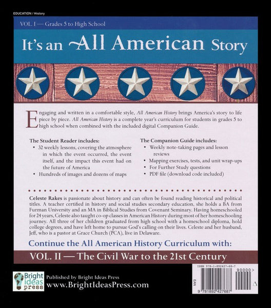 All American History Volume 1 Student Reader with Digital Companion ...
