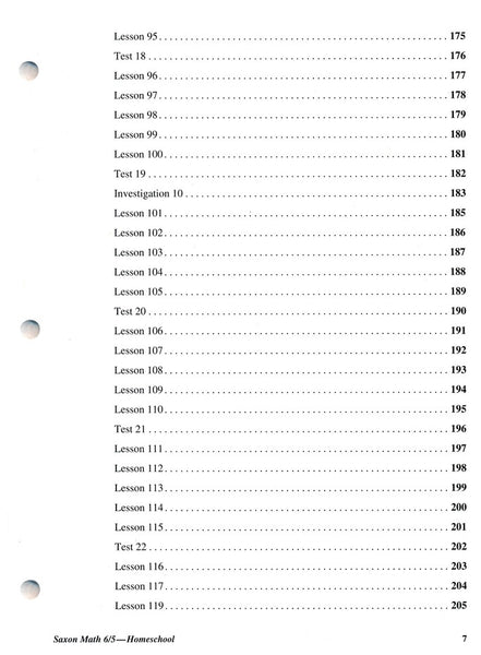 Saxon Math 65 Tests and Worksheets, 3rd Edition | R.O.C.K. Solid Home ...