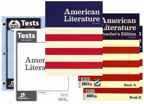 BJU Press American Literature Home School Kit, 3rd Edition | R.O.C.K ...
