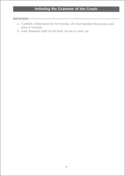 Imitating The Grammar Of The Greats Unscrambling To Imitate Cheap Sale ...
