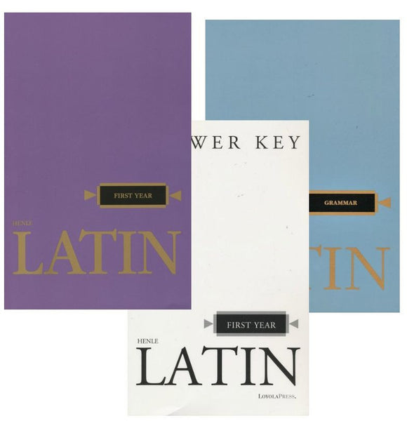 Henle Latin 1 Set (Text, Answer Key, Latin Grammar) | R.O.C.K. Solid ...