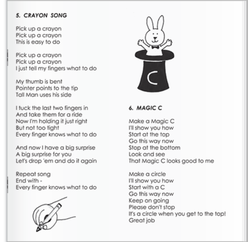 Get Set for School Sing Along CD (Pre-K) - Handwriting Without Tears– R ...