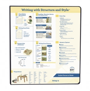 Student Resource Binder (IEW) | R.O.C.K. Solid Home School Books