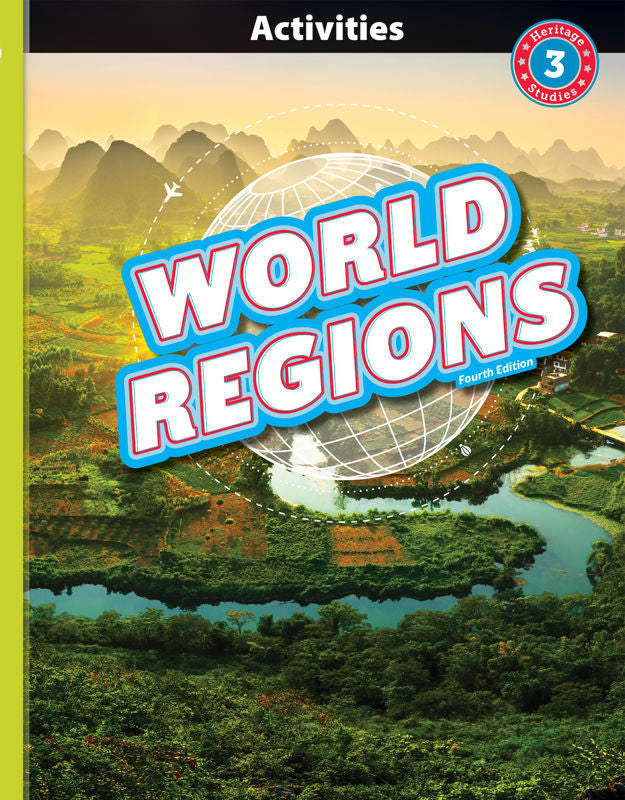BJU Press Heritage Studies 3, World Regions, Student Activities, 4th ...