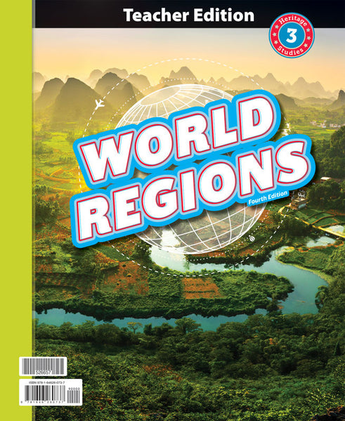 BJU Press Heritage Studies 3, World Regions, Teacher Edition, 4th ...