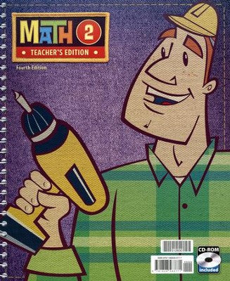 BJU Press Math 2 Teachers Edition, 4th Edition | R.O.C.K. Solid Home ...