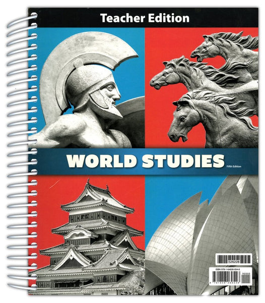 BJU Press World Studies Teacher Edition, 5th Edition (7th Grade) | R.O ...