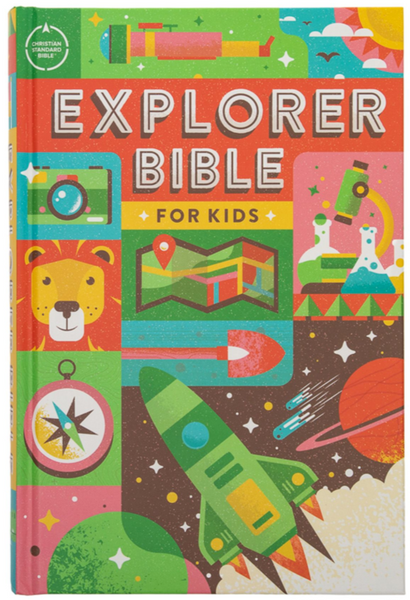 CSB Explorer Bible for Kids (with scannable QR codes) | R.O.C.K. Solid ...