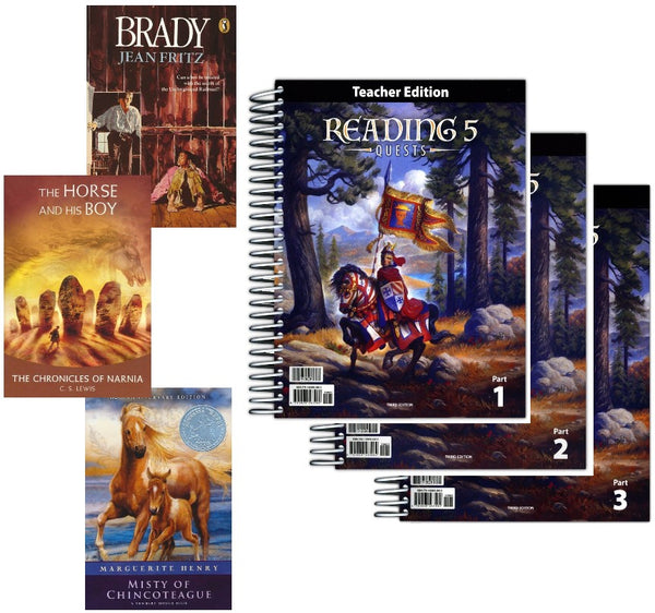 BJU Press Reading 5 Teacher's Edition, 3rd Edition | R.O.C.K. Solid ...