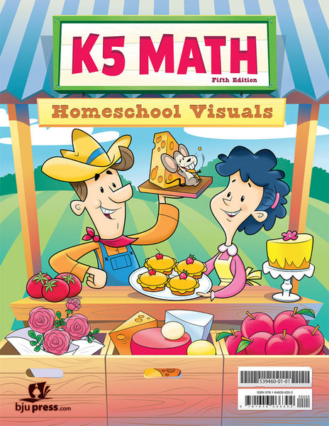 BJU Press K5 Math Homeschool Visuals, 5th Edition | R.O.C.K. Solid Home ...