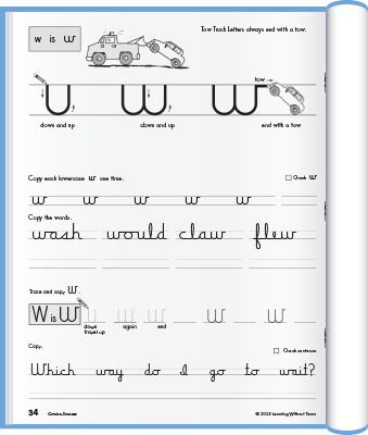 Cursive Success 2025 Student Workbook (Grade 4) - Handwriting Without ...