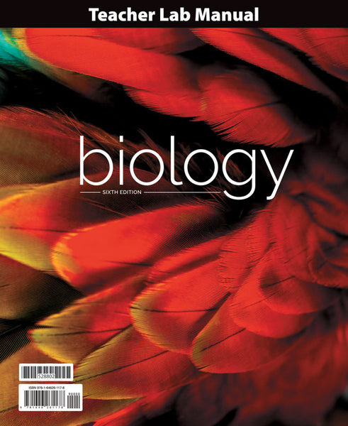 BJU Press Biology Laboratory Manual Teacher Edition, 6th Edition | R.O ...