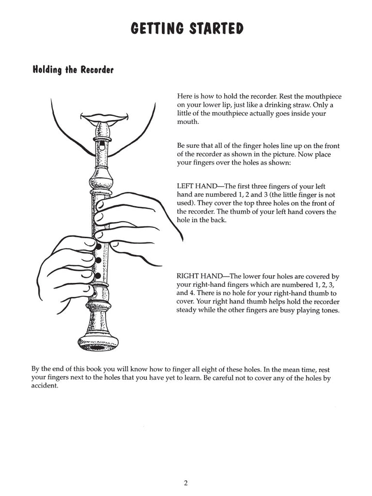 Recorder Fun! Teach Yourself the Easy Way! Book | R.O.C.K. Solid Home ...