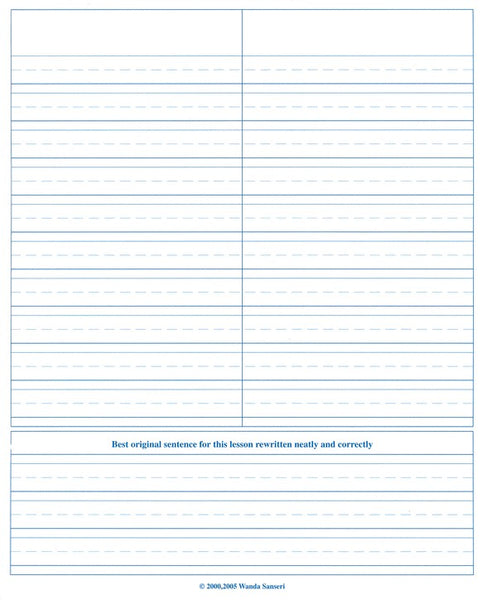 Primary Learning Log Student Supplemental Material (formatted for Spell ...