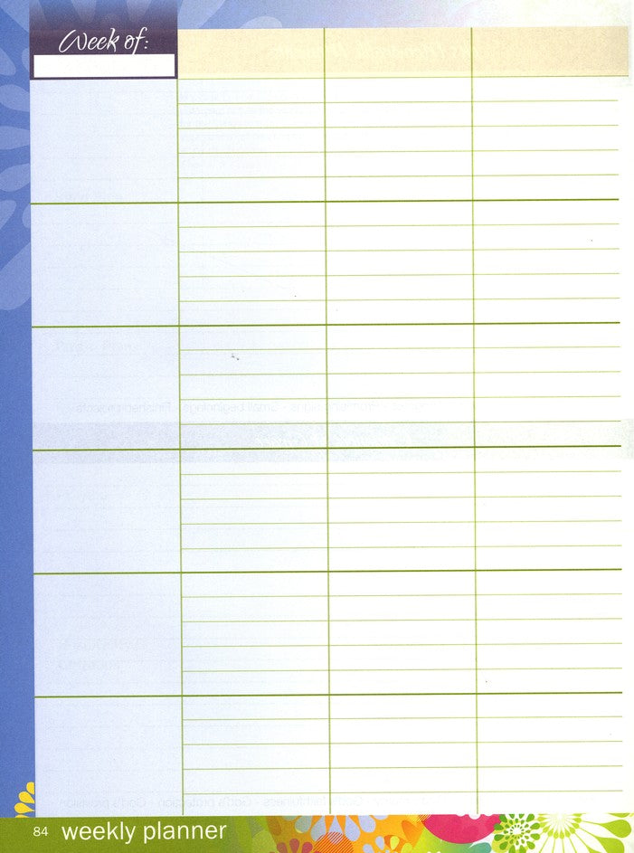 Ultimate Homeschool Planner (Blue Cover) | R.O.C.K. Solid Home School Books