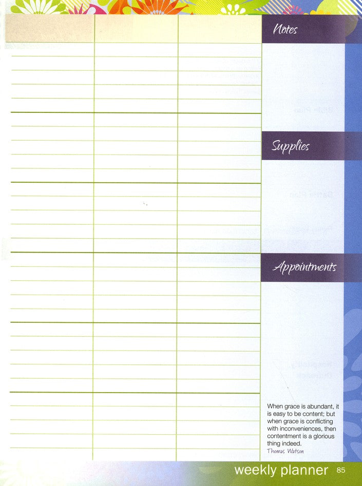 Ultimate Homeschool Planner (Blue Cover) | R.O.C.K. Solid Home School Books