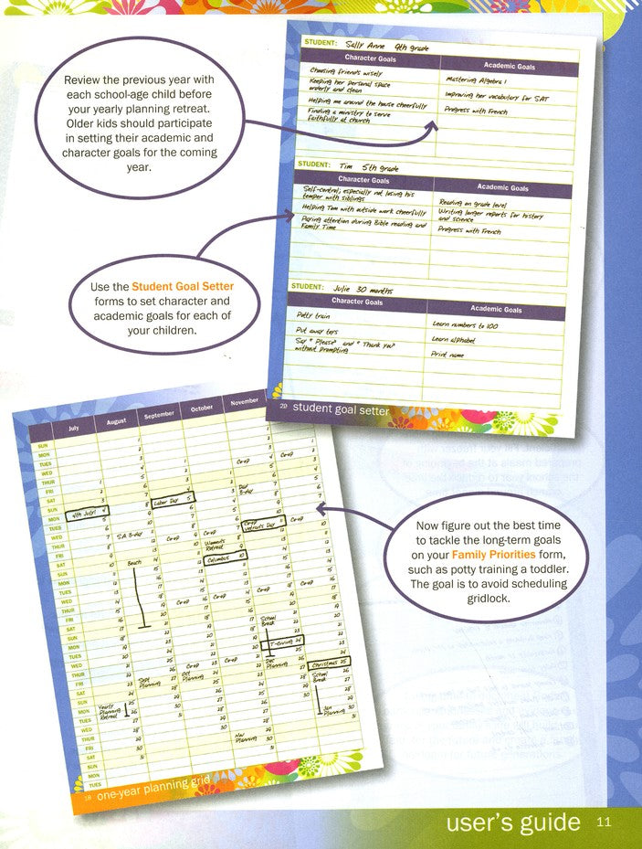 Ultimate Homeschool Planner (Blue Cover)– R.O.C.K. Solid Home School Books