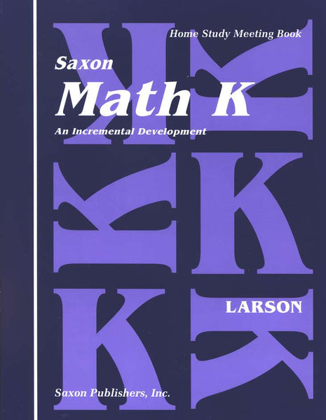 Saxon Math K Kit | R.O.C.K. Solid Home School Books