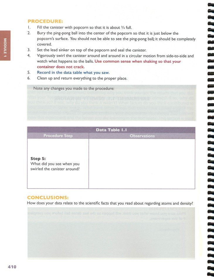 Apologia Exploring Creation with General Science Student Notebook, 3rd ...