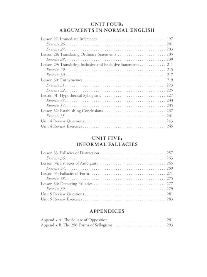 Introductory Logic: The Fundamentals of Thinking Well Student Edition ...