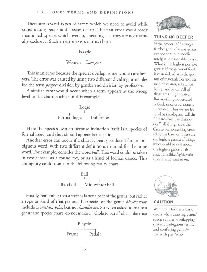 Introductory Logic: The Fundamentals of Thinking Well Teacher's Edition ...