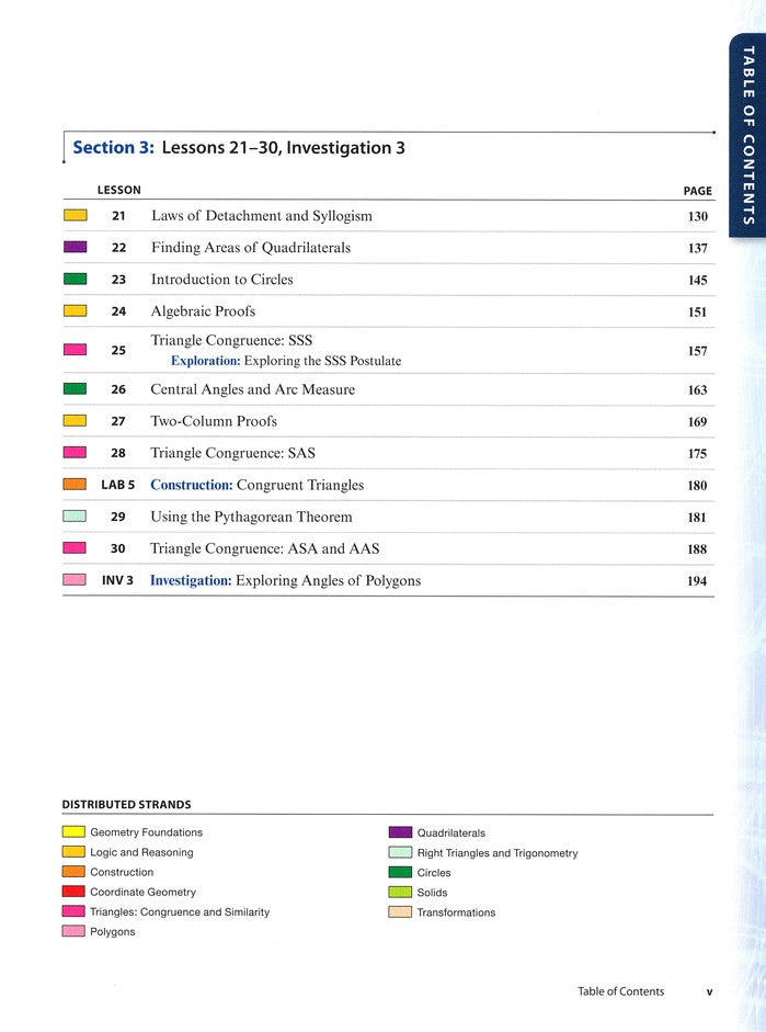 Saxon Math Geometry Homeschool Kit with Solutions Manual | R.O.C.K ...