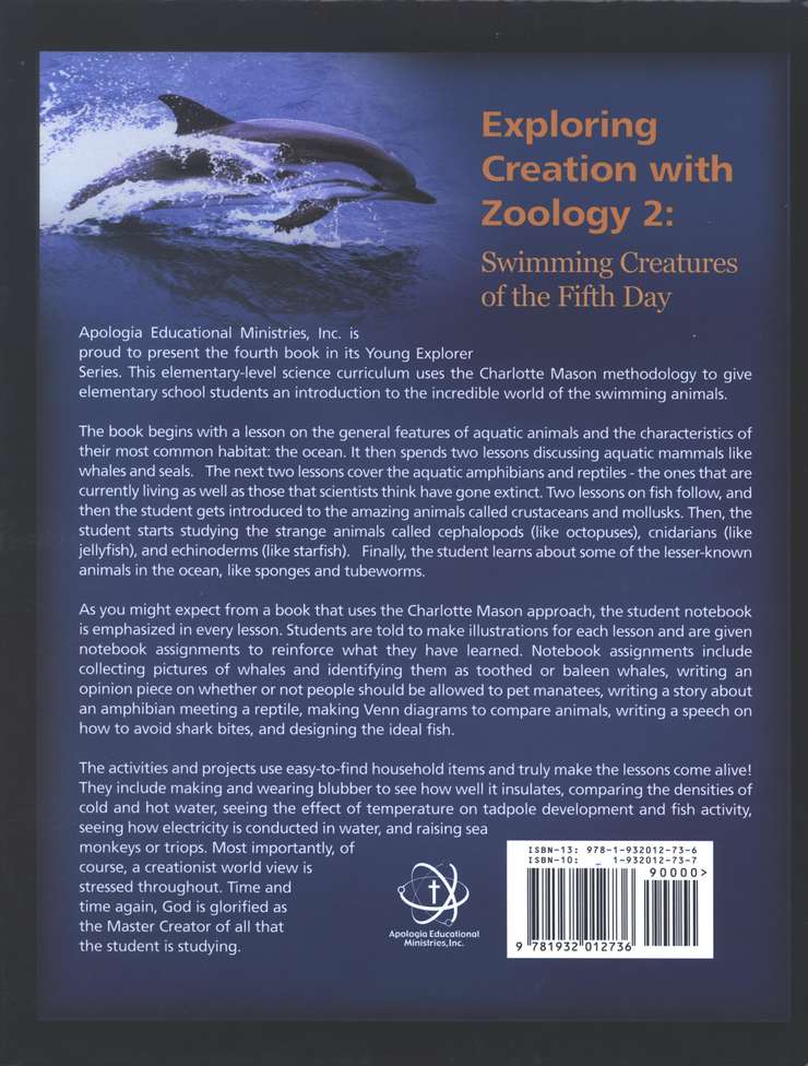 Exploring Creation with Zoology 2: Swimming Creatures of the Fifth Day ...