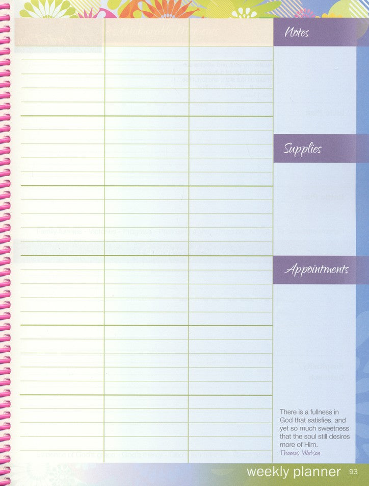 Ultimate Homeschool Planner (Pink Cover) | R.O.C.K. Solid Home School Books