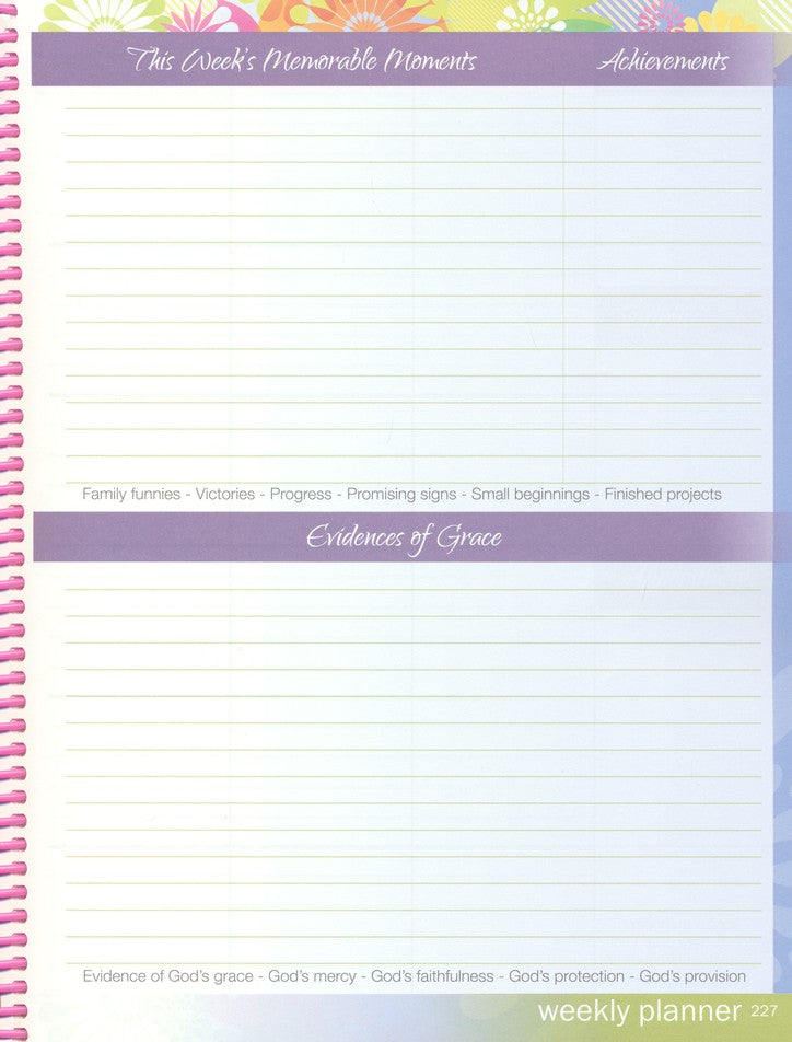 Ultimate Homeschool Planner (Pink Cover) | R.O.C.K. Solid Home School Books