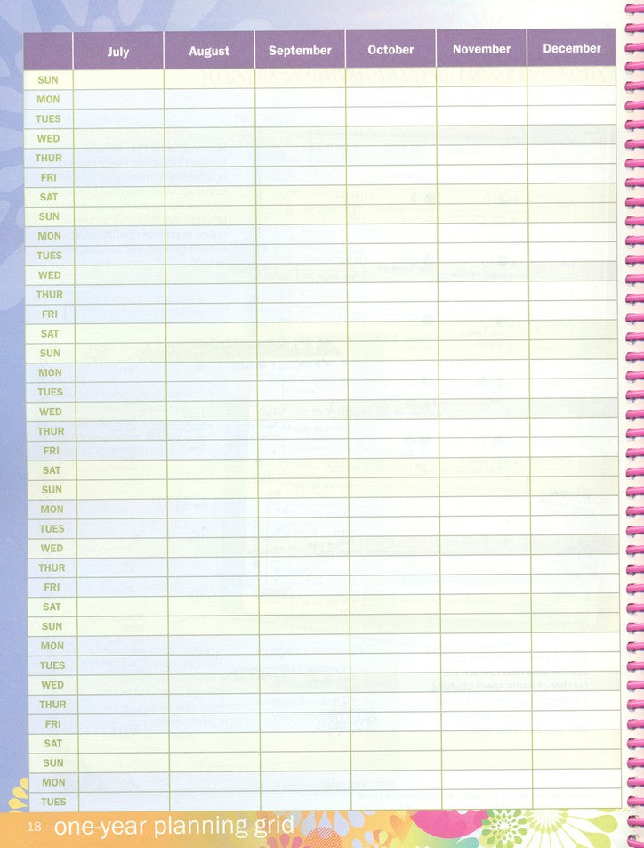 Ultimate Homeschool Planner (Pink Cover) | R.O.C.K. Solid Home School Books