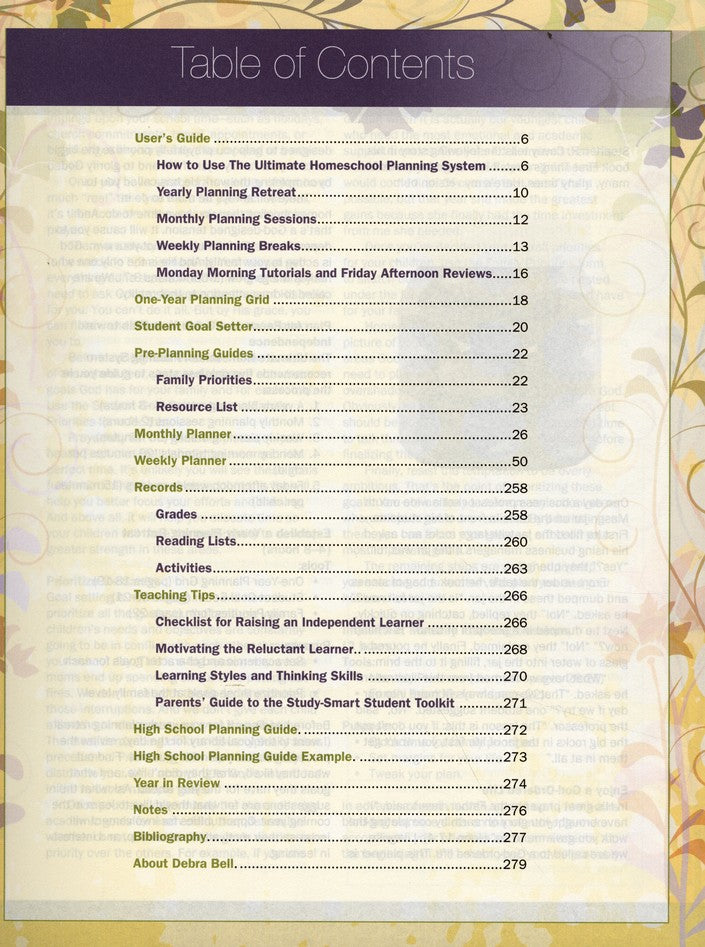 Ultimate Homeschool Planner (Yellow Cover)– R.O.C.K. Solid Home School ...