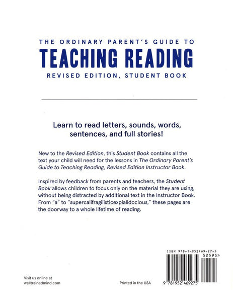 The Ordinary Parent's Guide to Teaching Reading Student Book, Revised ...