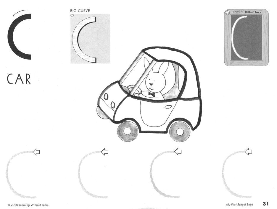 My First School Book (Pre-K) - Handwriting Without Tears | R.O.C.K ...
