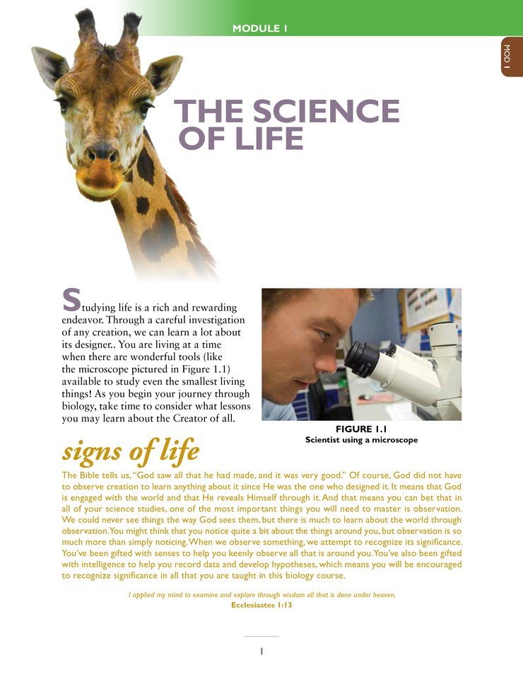 Apologia Exploring Creation with Biology Student Text, 3rd Edition | R ...