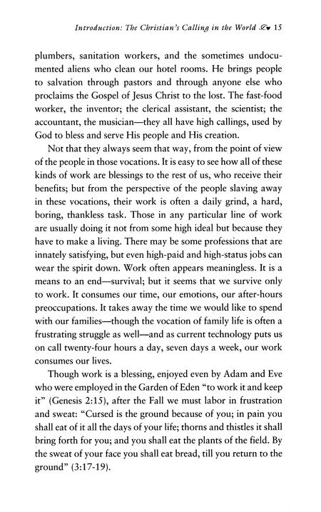 God at Work: Your Christian Vocation in All of Life | R.O.C.K. Solid ...