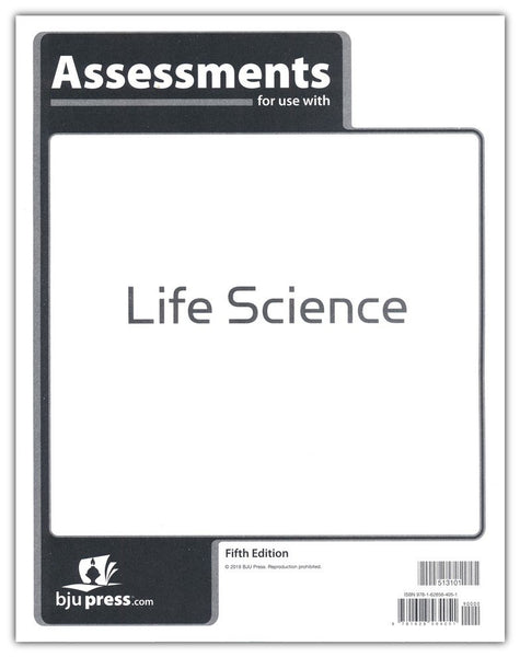 BJU Press Life Science Assessments, 5th Edition (Tests)– R.O.C.K. Solid ...