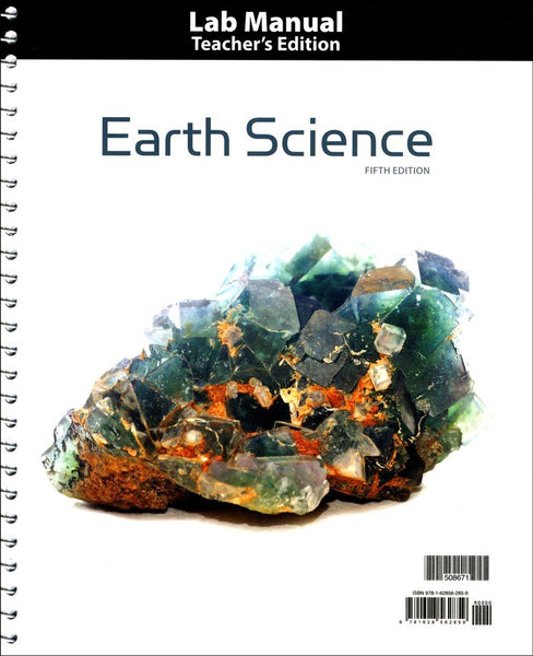 BJU Press Earth Science Teacher's Edition Lab Manual, 5th Edition | R.O ...