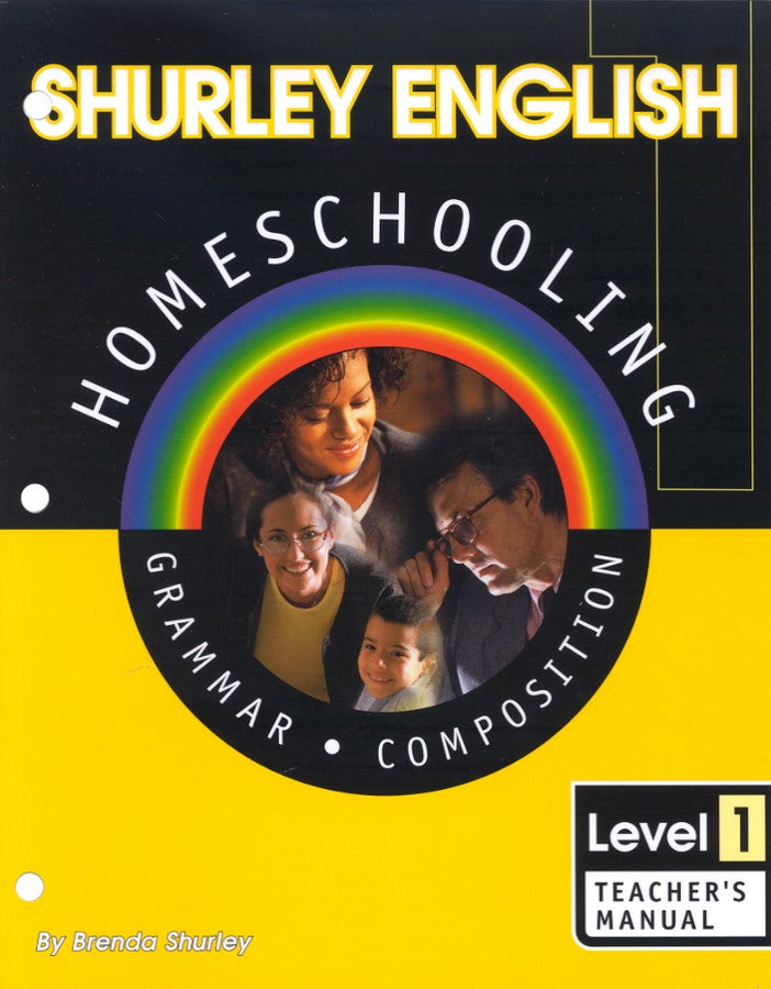 Shurley English Level 1 Kit (Grade 1) | R.O.C.K. Solid Home School Books