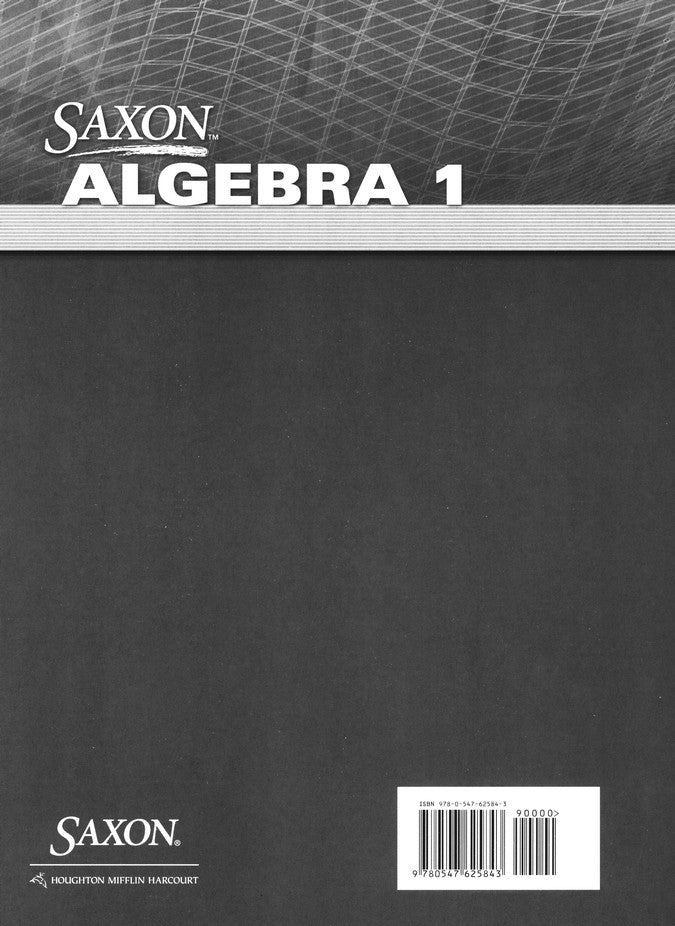 Saxon Math Algebra 1 Kit, 4th Edition | R.O.C.K. Solid Home School Books